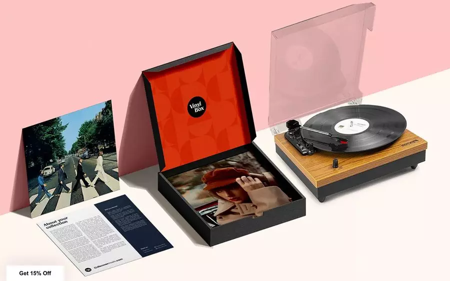 Vinyl Box: isang mahusay na paraan upang simulan ang iyong koleksyon ng record