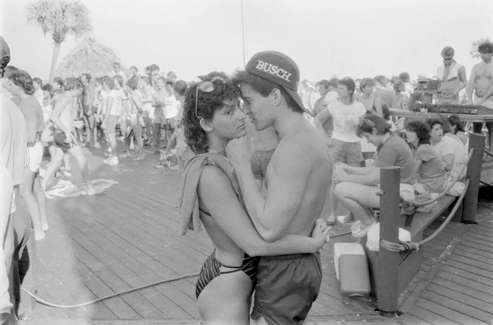 दक्षिण समुद्र तट मियामी स्प्रिंग ब्रेक 1985