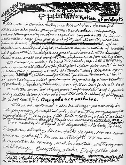 Iggy Pop eviscera Amèrica amb una carta manuscrita el 1995 6745_1