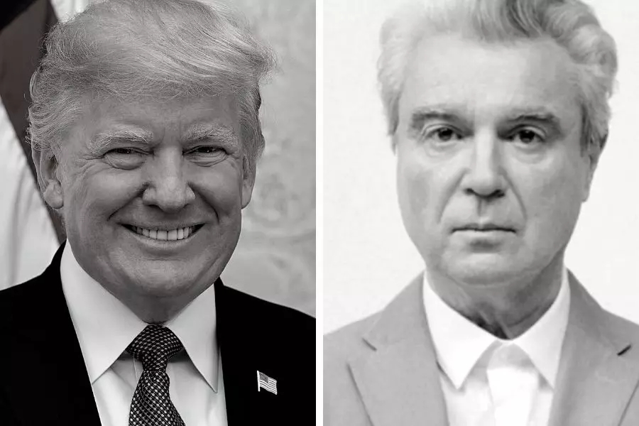 David Byrne "faate'ia" tagata o loo lagolagoina pea Donald Trump