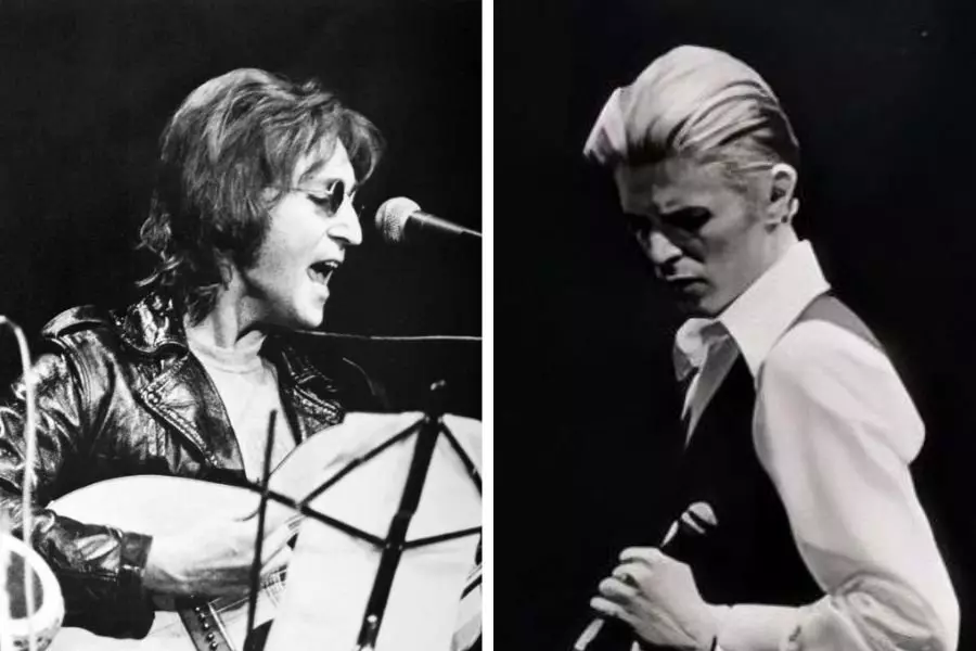 Akụkọ n'azụ David Bowie na John Lennon song 'Fame'