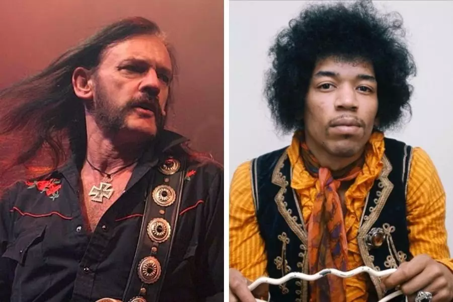 D'Lektioun huet den Jimi Hendrix dem Motörhead sengem Lemmy Kilmister geléiert