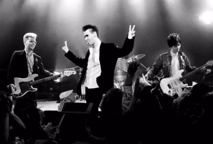 Stebėkite, kaip „The Smiths“ vaidina savo paskutinį tiesioginį pasirodymą 1986 m