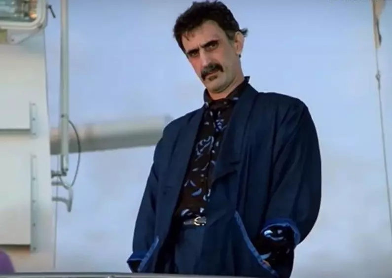 Frank Zappa protagonizou unha vez "Miami Vice" como un capo da droga