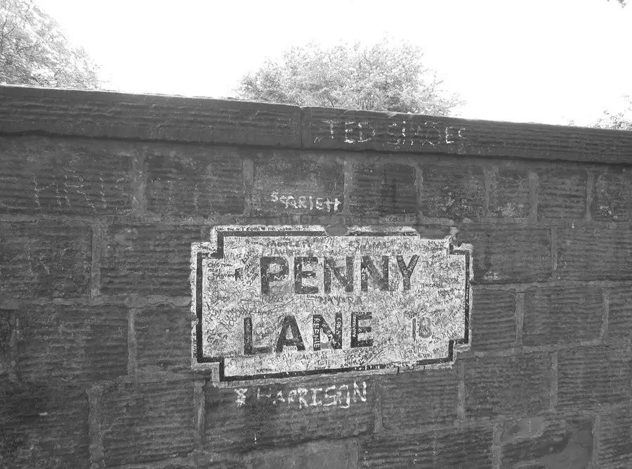I-Beatles 'Penny Lane ingaba namakhonkco obukhoboka