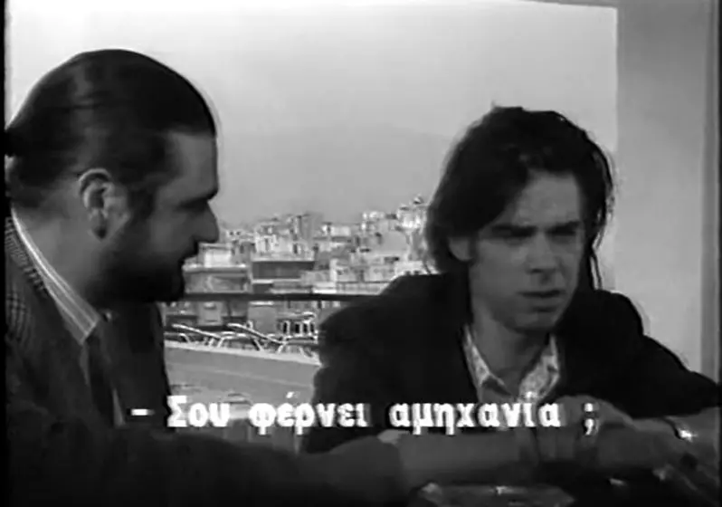 Podívejte se zpět na vzácný rozhovor s Nickem Cavem v řecké televizi