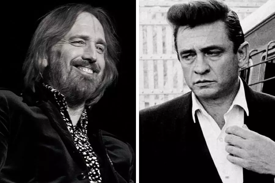 Johnny Cash-ek Tom Petty-ren "I Won't Back Down" abestiaren azala