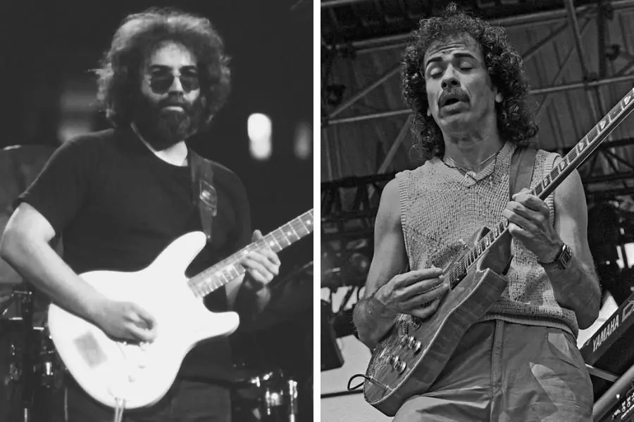 Jerry Garcia var Carlos Santanas favorittgitarist