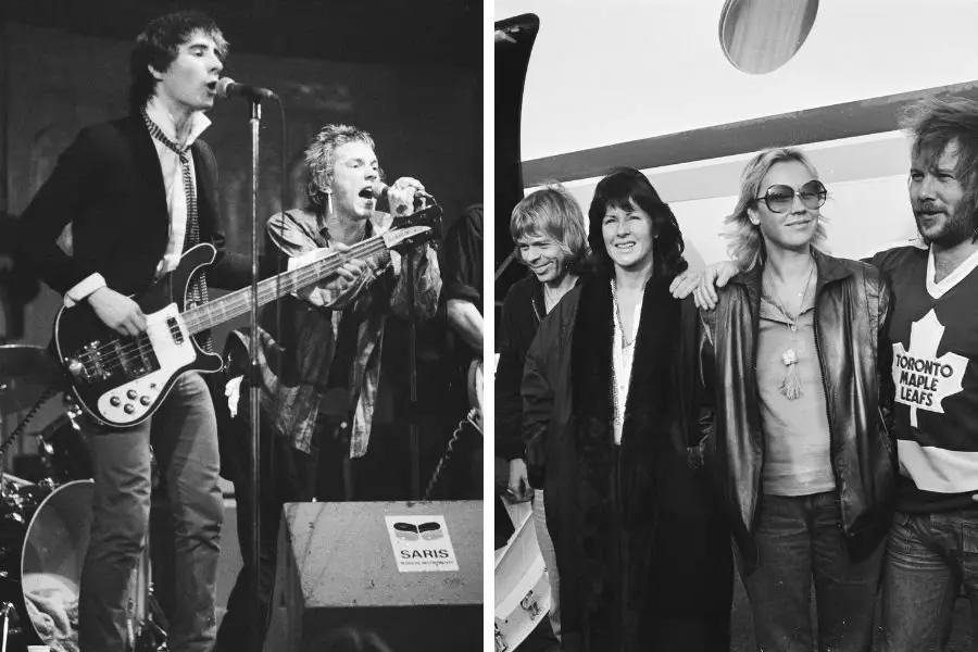 The Sex Pistols-nummer geïnspireerd op ABBA's popsmash 'SOS'