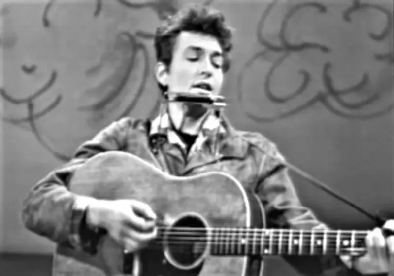 Premye aparans Bob Dylan nan televizyon 'Blowin' In The Wind', 1963