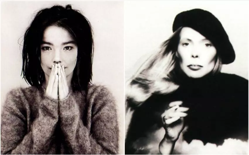 Dëgjoni kopertinën e Björk këngën e Joni Mitchell "The Boho Dance"