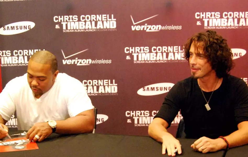 Minns när Chris Cornell jobbade med Timbaland