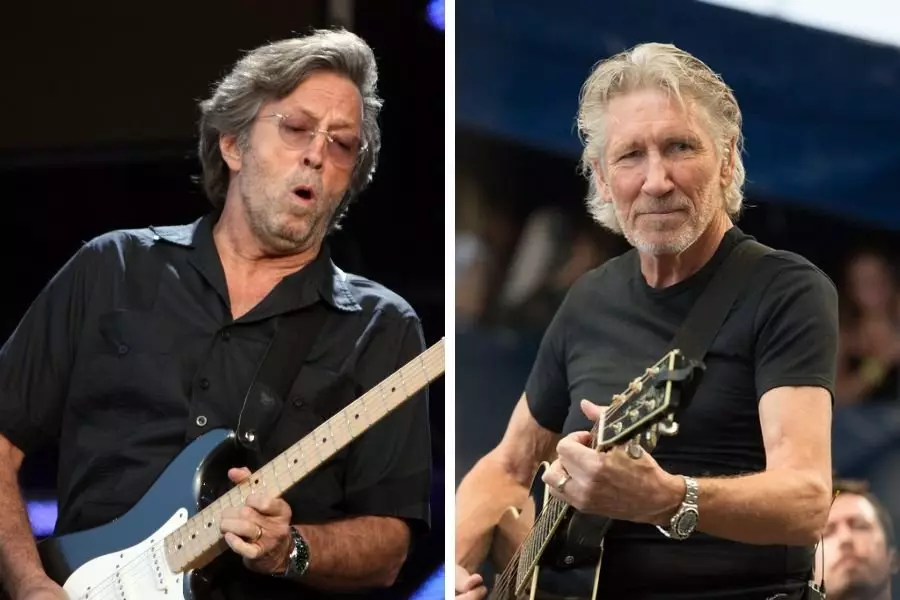Eric Clapton lan Roger Waters gabung kanggo nutupi Pink Floyd