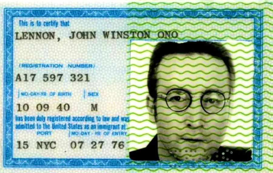جان لینن څنګه خپل ګرین کارت ترلاسه کړ او د متحده ایالاتو تبعه شو 8815_2