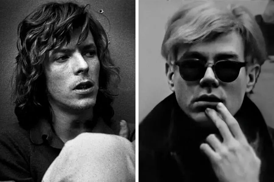 Kial Andy Warhol malamis la kanton de David Bowie pri li