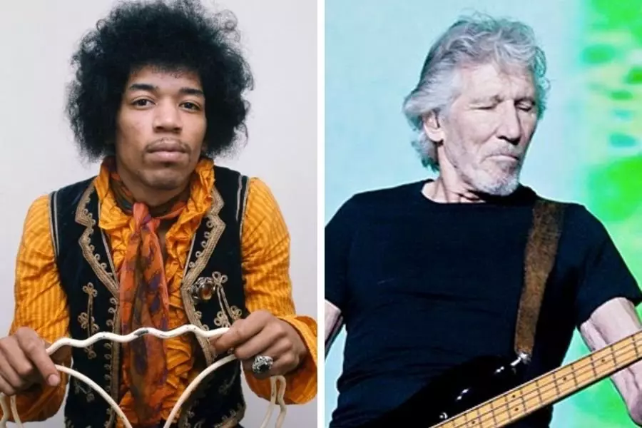 Roger Waters minns att han först såg Jimi Hendrix live