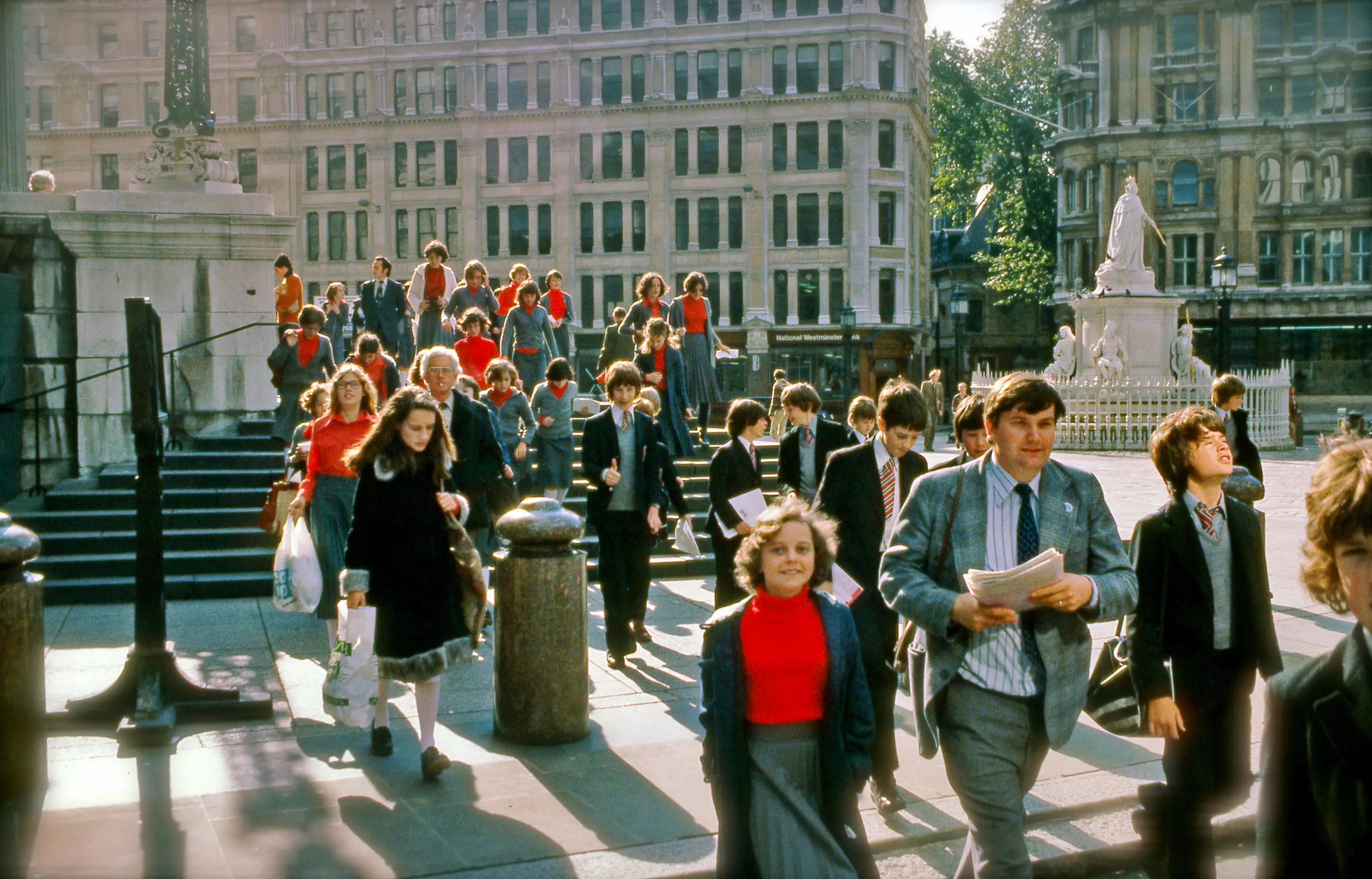 Londra 1977 Ekim anlık görüntüleri Kodachrome