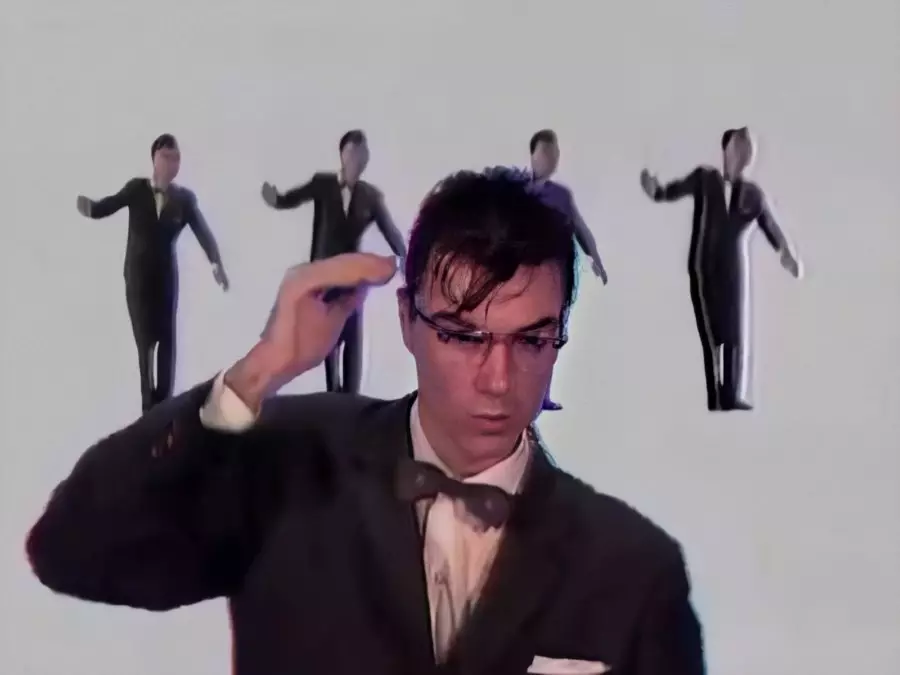 A voz de David Byrne en Talking Heads Once In A Lifetime