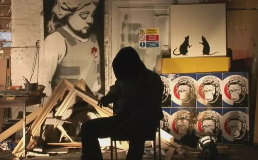 An ball '3D' é Robert Del Naja Banksy de Massive Attack?