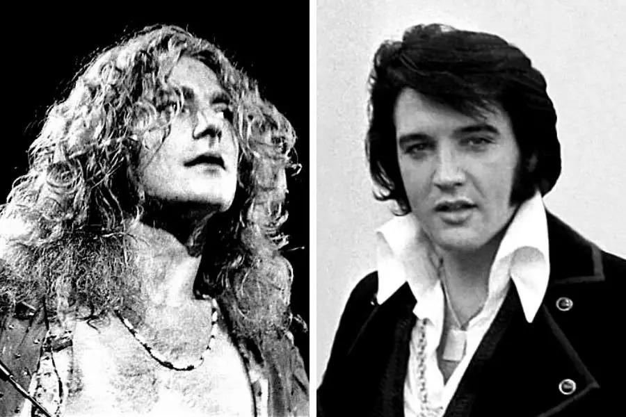 Robert Plant van Led Zeppelin herinnert zich zijn ontmoeting met Elvis Presley