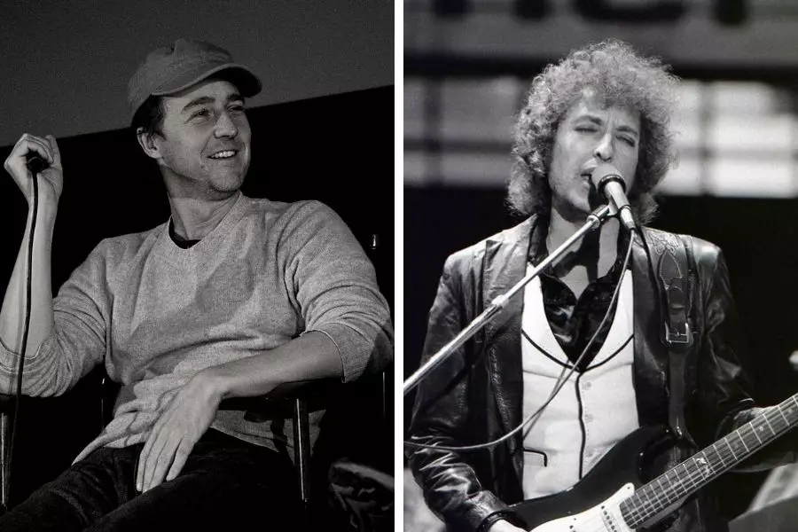 Эдвард Нортон Боб Дилан дээр "хэнээс ч илүү панк-рок"
