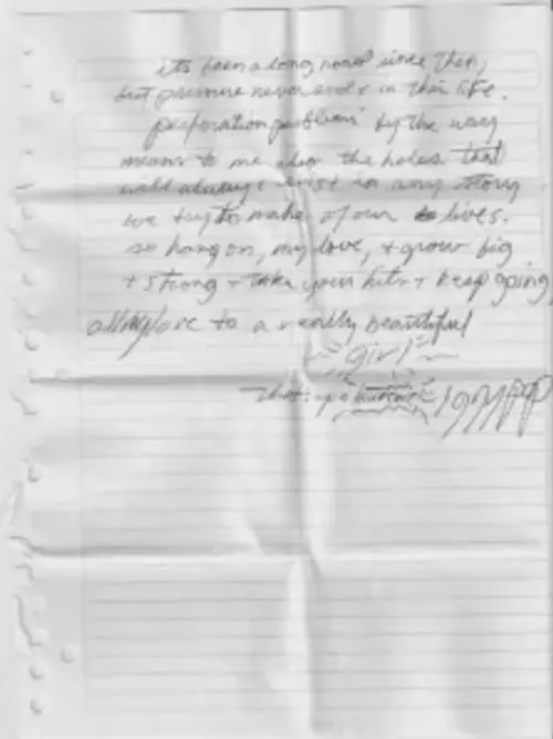 Cómo la carta de admirador de Iggy Pop salvó a una chica afortunada 9668_1